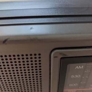 Vintage 1990's Realistic Brand Portable Radio, Made by Radio Shack ...