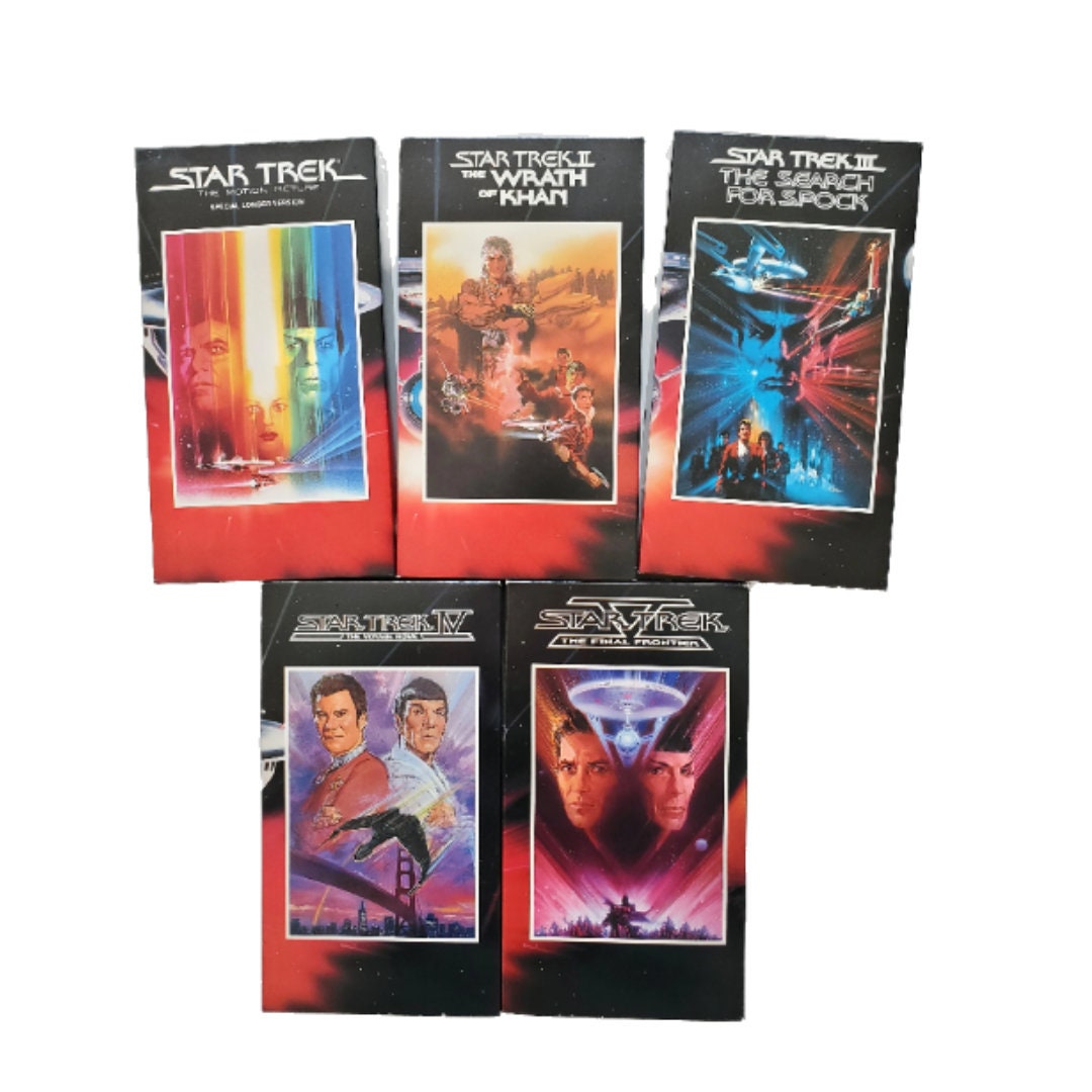 Star Trek the Movies 25th Anniversary Box Set VHS / Star Trek Vintage ...