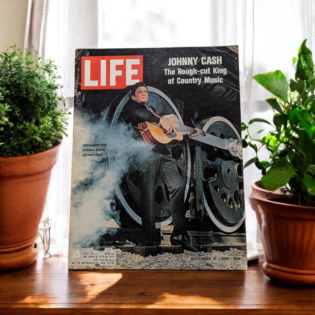 1969 Life Magazine / Life Magazine November 1969 Featuring Johnny Cash ...