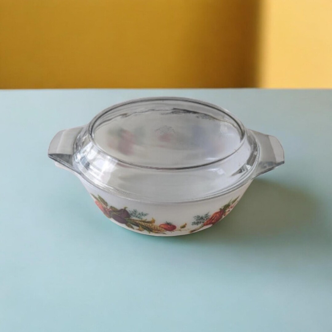 Vintage JAJ Pyrex Made in England / Tuscany / 509 / Casserole Dish ...