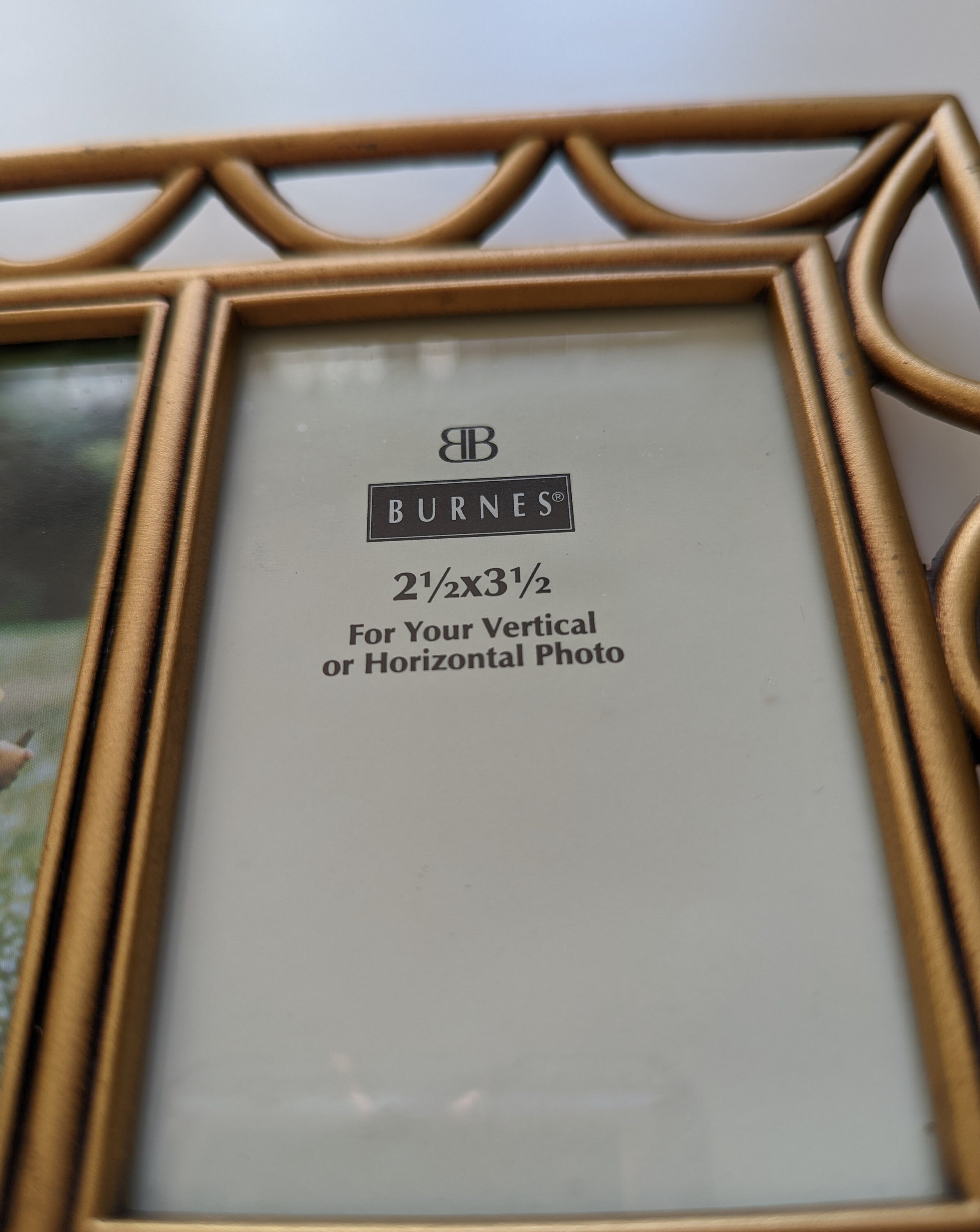 1997 Burns Vintage Tabletop Photo Frame / 1990's Frames / - Etsy