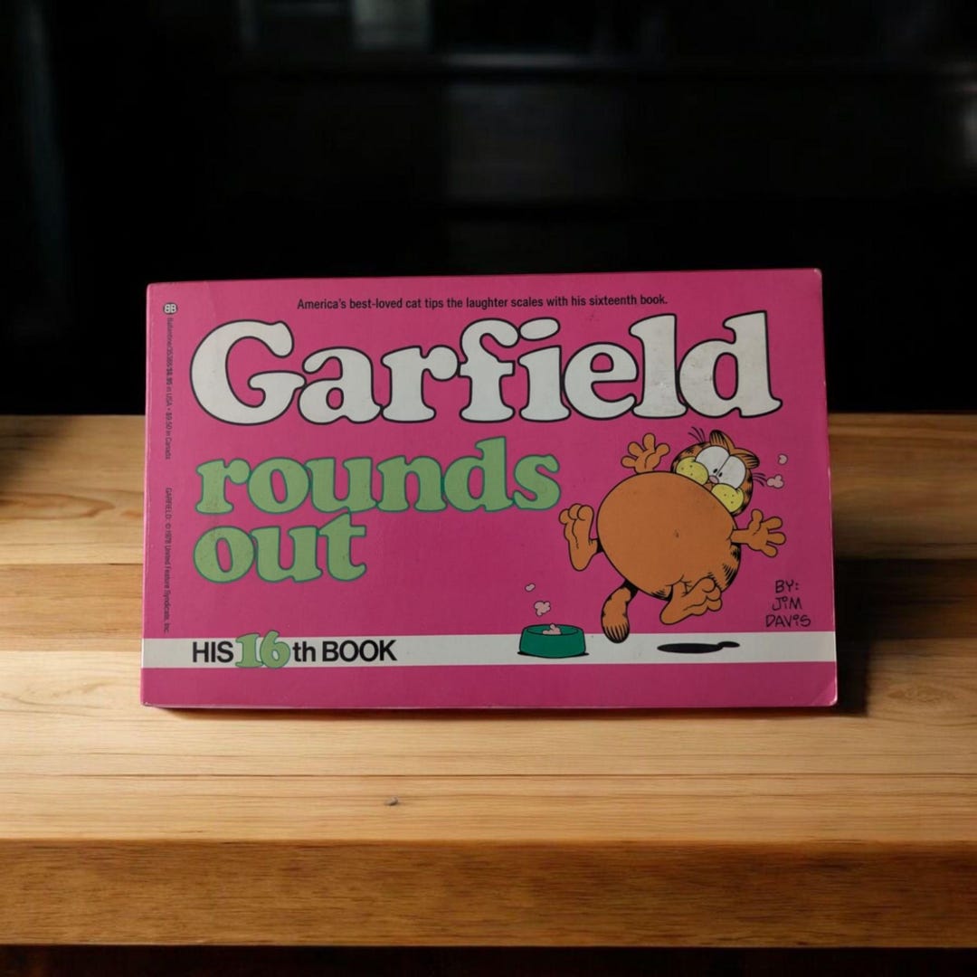 1988 Garfield 'rounds Out' / Vintage Garfield / Vintage Books Jim Davis ...