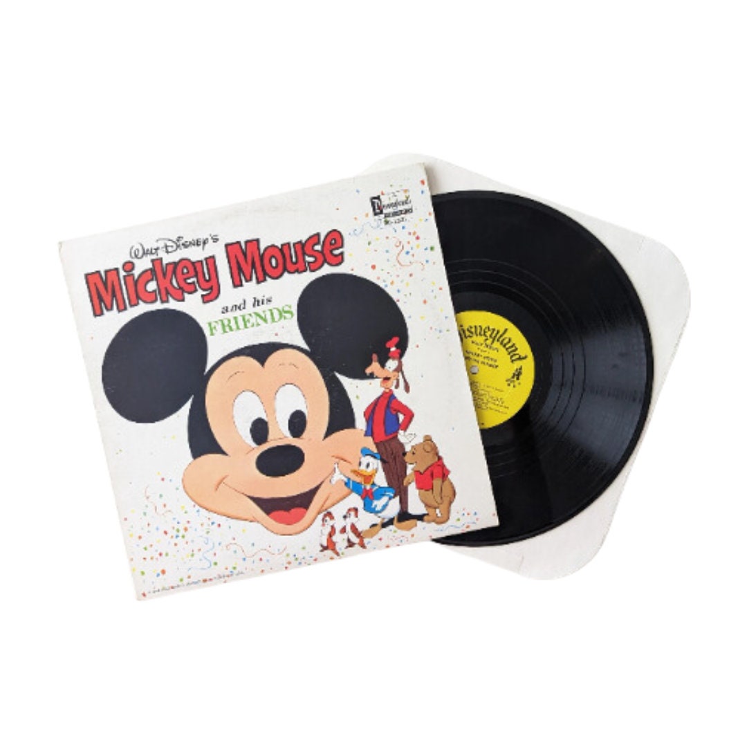 1968 Mickey Mouse and His Friends / Vinyl Record / LP /vintage Disney ...