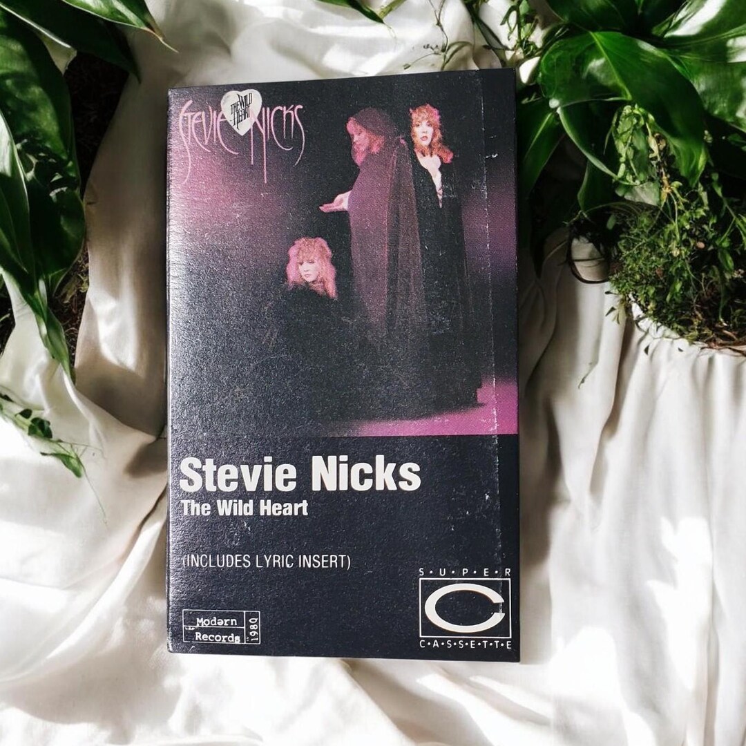 1983 Stevie Nicks 'the Wild Heart' Cassette Tape / Vintage 1980's Tape ...