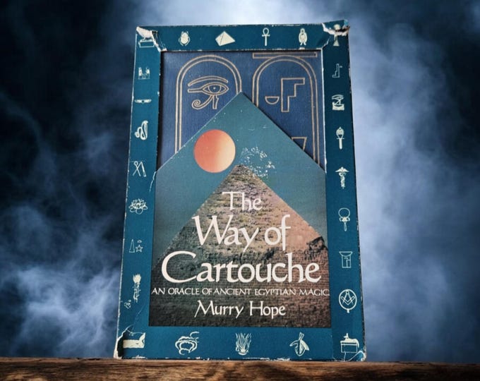 Rare 1980's 'the Way of the Cartouche' Murry Hope in Original Box, With ...