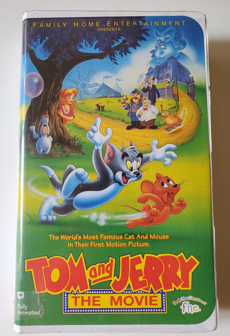 1992 Tom and Jerry the Movie VHS / 1990s / Vintage Movies / 1990s ...