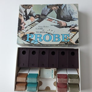 1964 Parker Brothers Probe Board Game / Vintage Boardgames / Probe ...