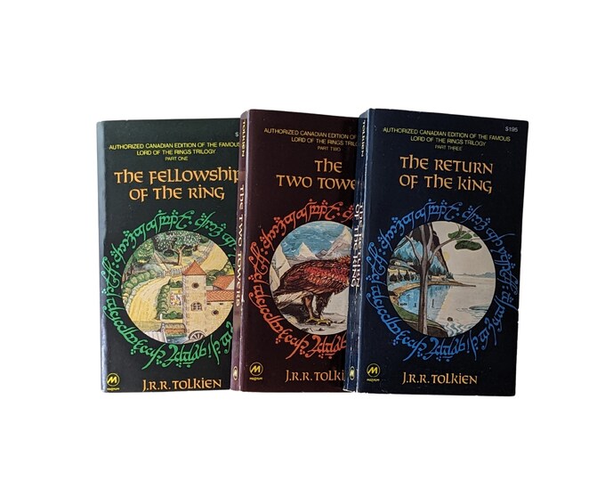 1977 Eleventh Printing Lord of the Rings Paperbacks, Set of 3 ...