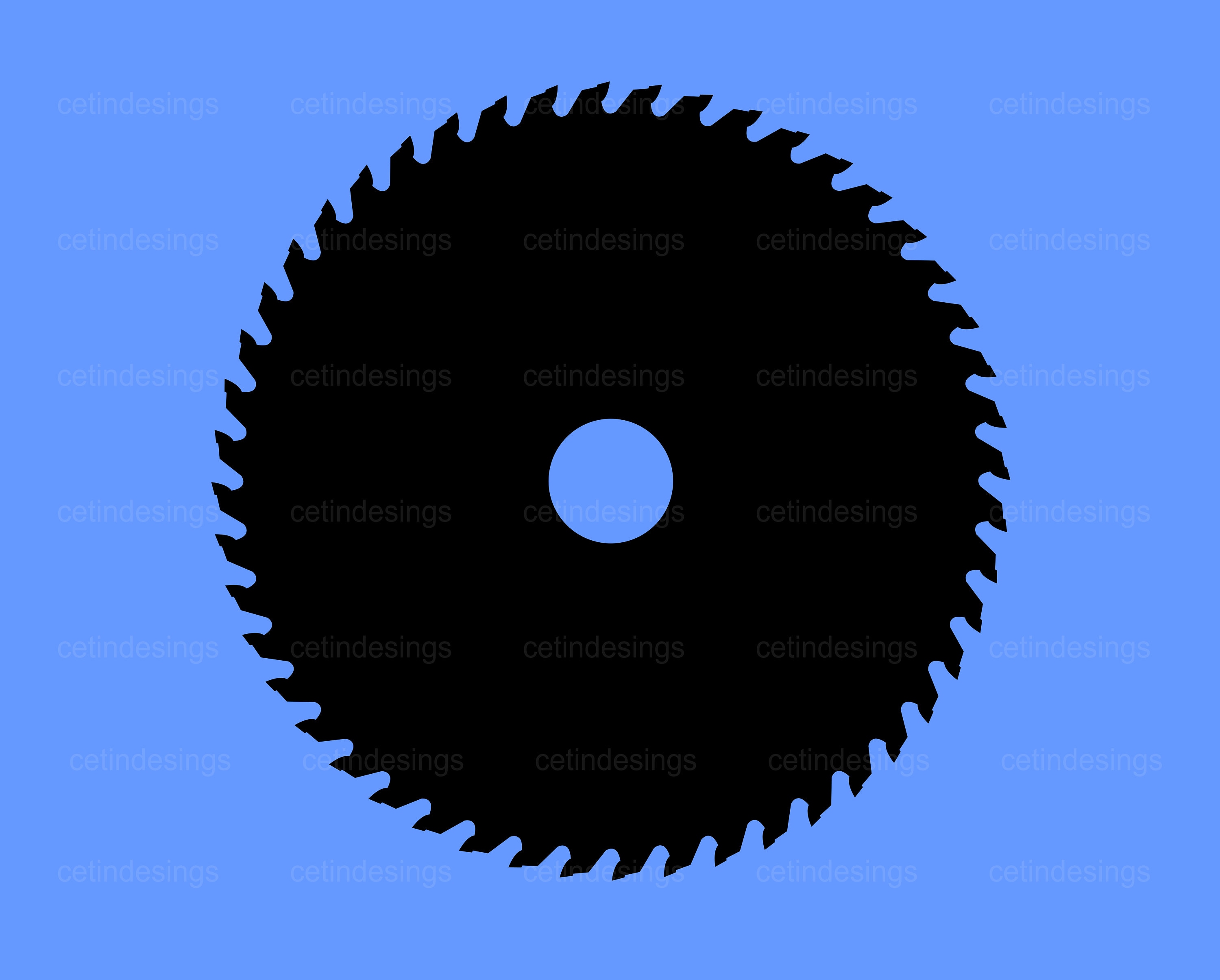 Saw Blade Outline Svg Saw Blade Outline Png Saw Blade - Etsy Australia