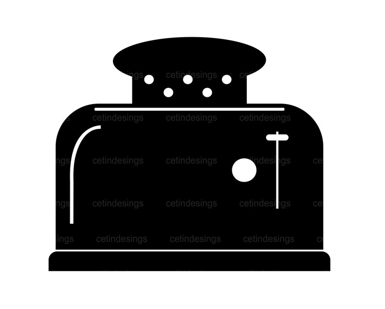 Toaster Svg Toaster Cricut Cut File Toaster Png Toaster - Etsy