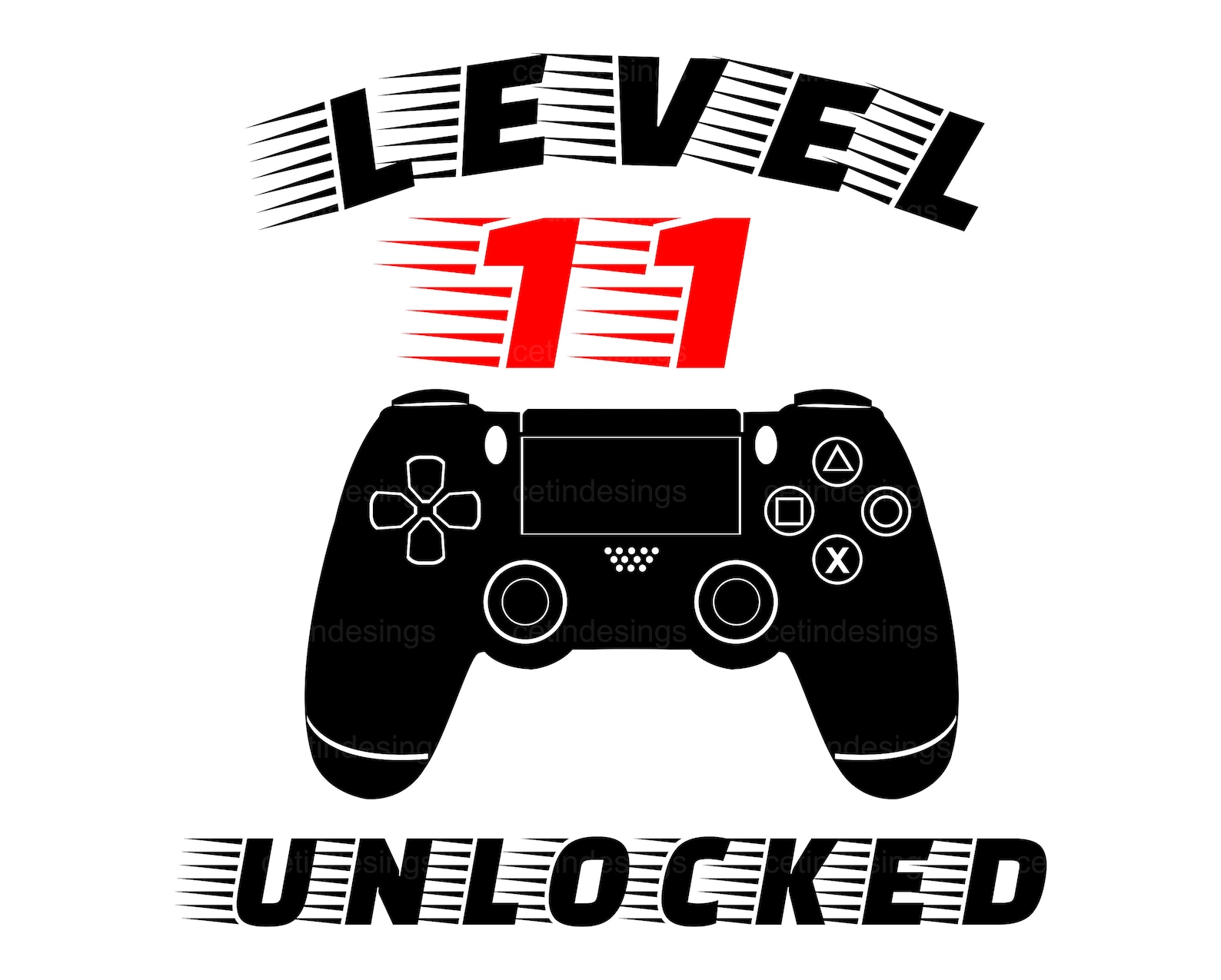 Level 11 Unlocked Svg 11th Birthday Svg My 11th Birthday - Etsy