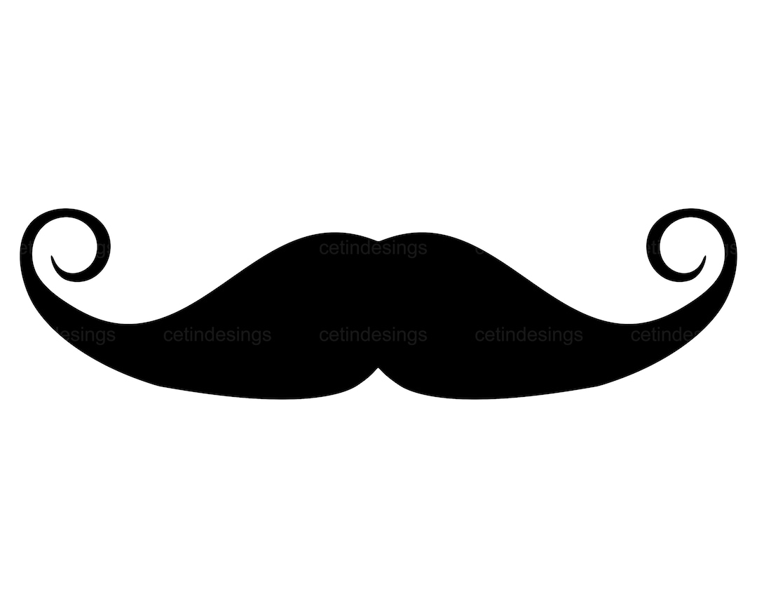 Mustache SVG File, Digital Download, Cut File, Cricut, Instant Download ...