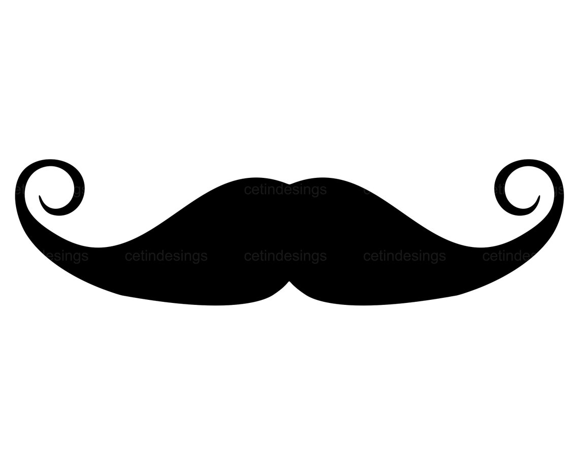 Mustache SVG File, Digital Download, Cut File, Cricut, Instant Download ...