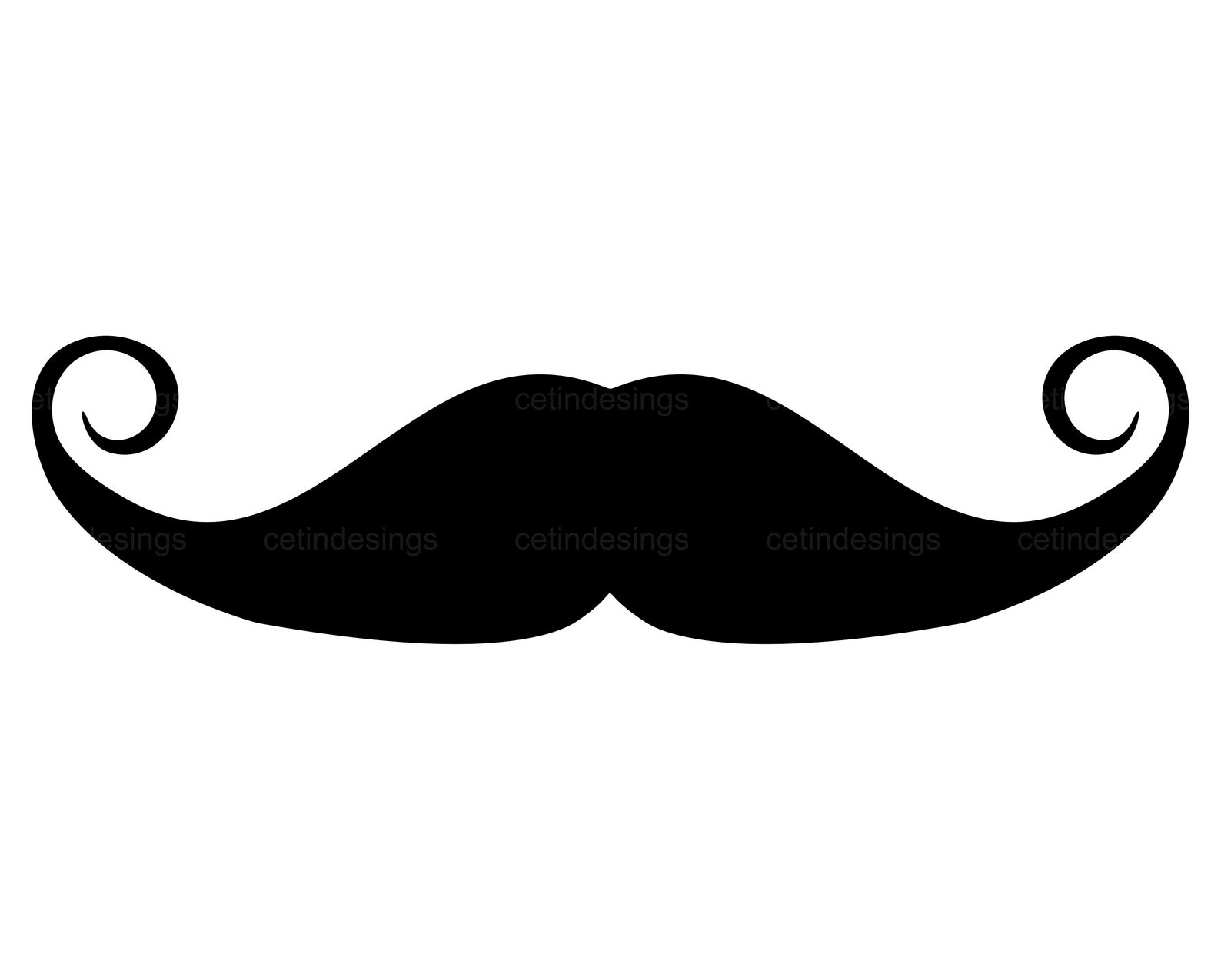 Mustache SVG File, Digital Download, Cut File, Cricut, Instant Download ...