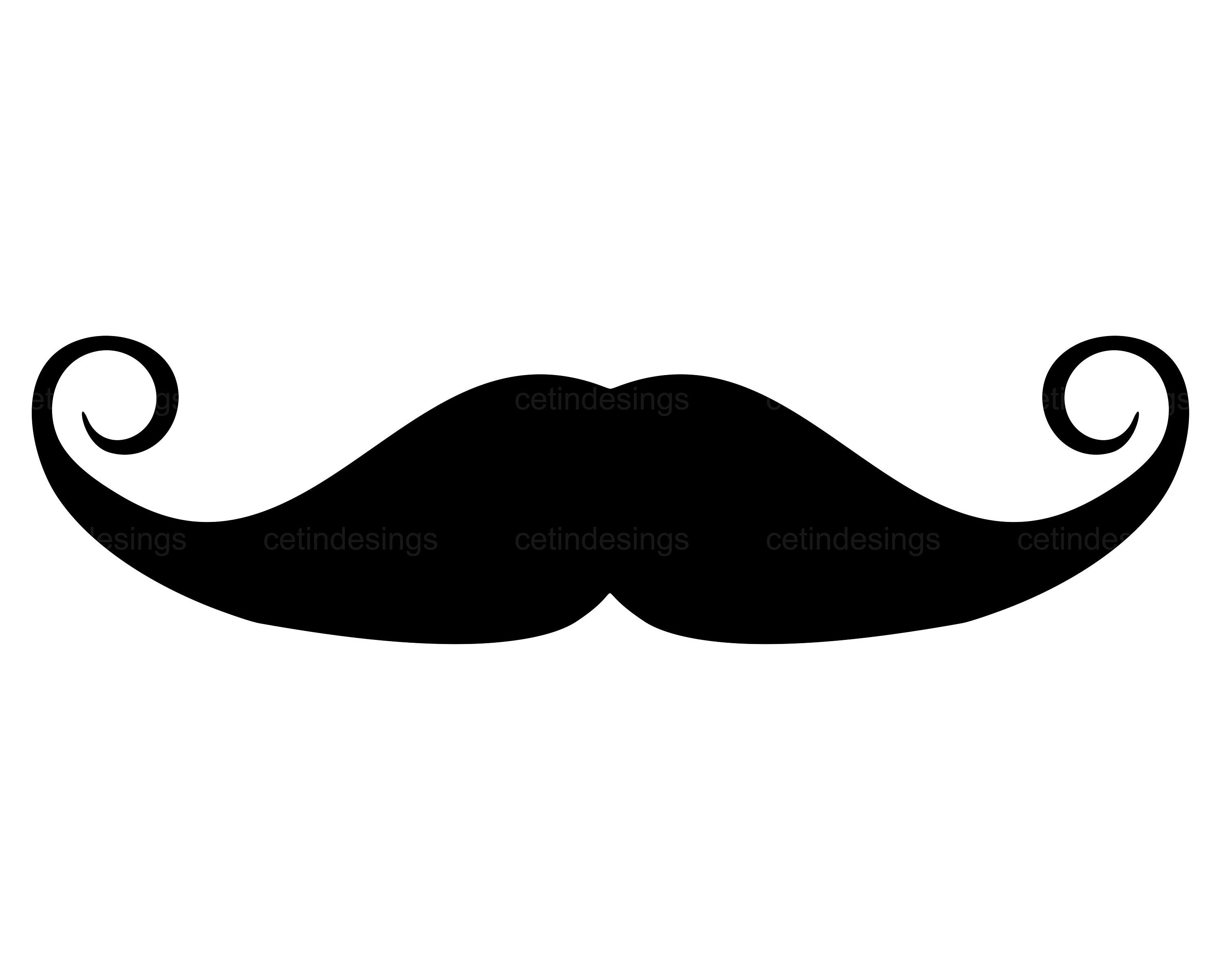 Mustache SVG File, Digital Download, Cut File, Cricut, Instant Download ...