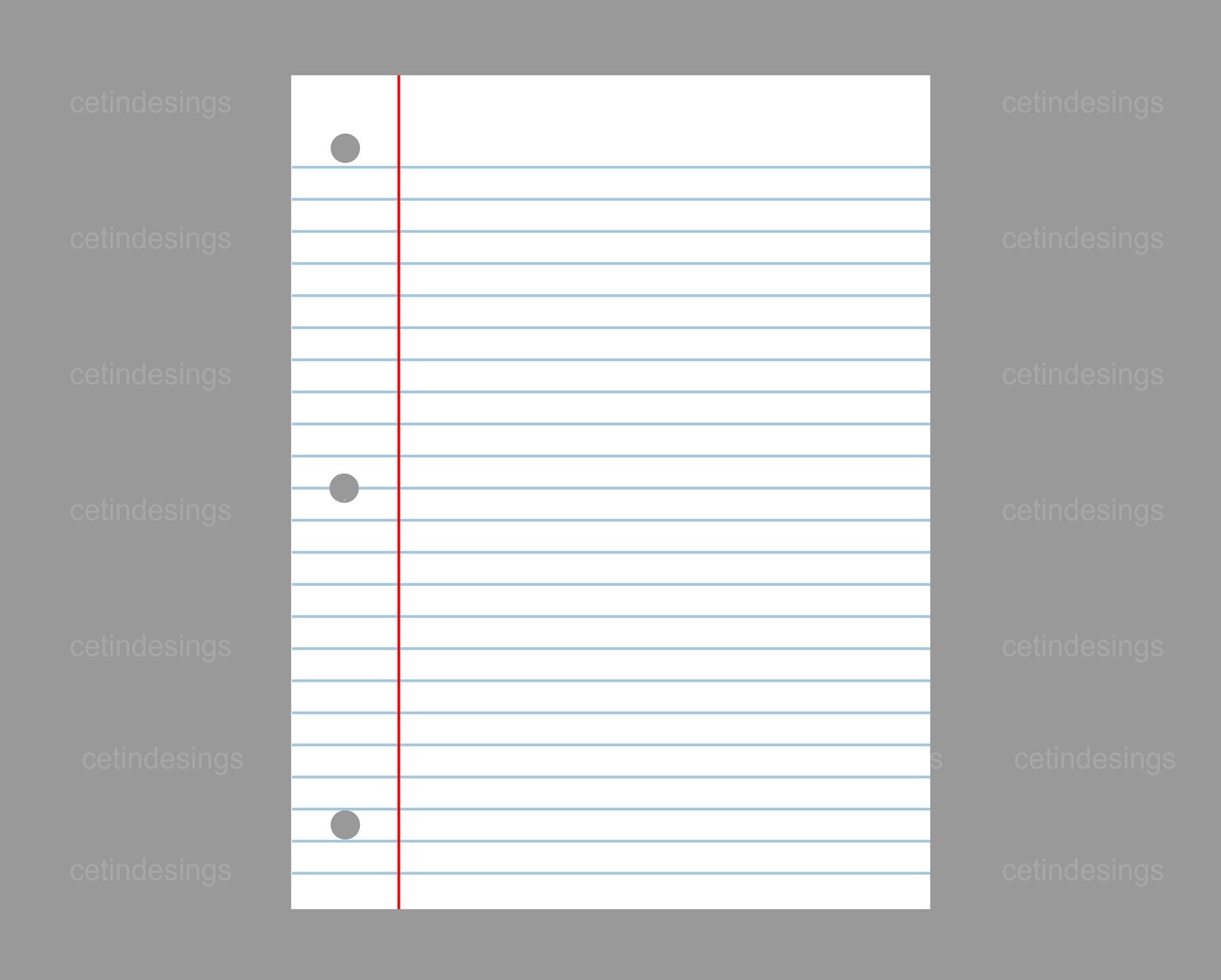 Lined Notebook SVG , Line Paper PNG , School Paper , Line Paper ...