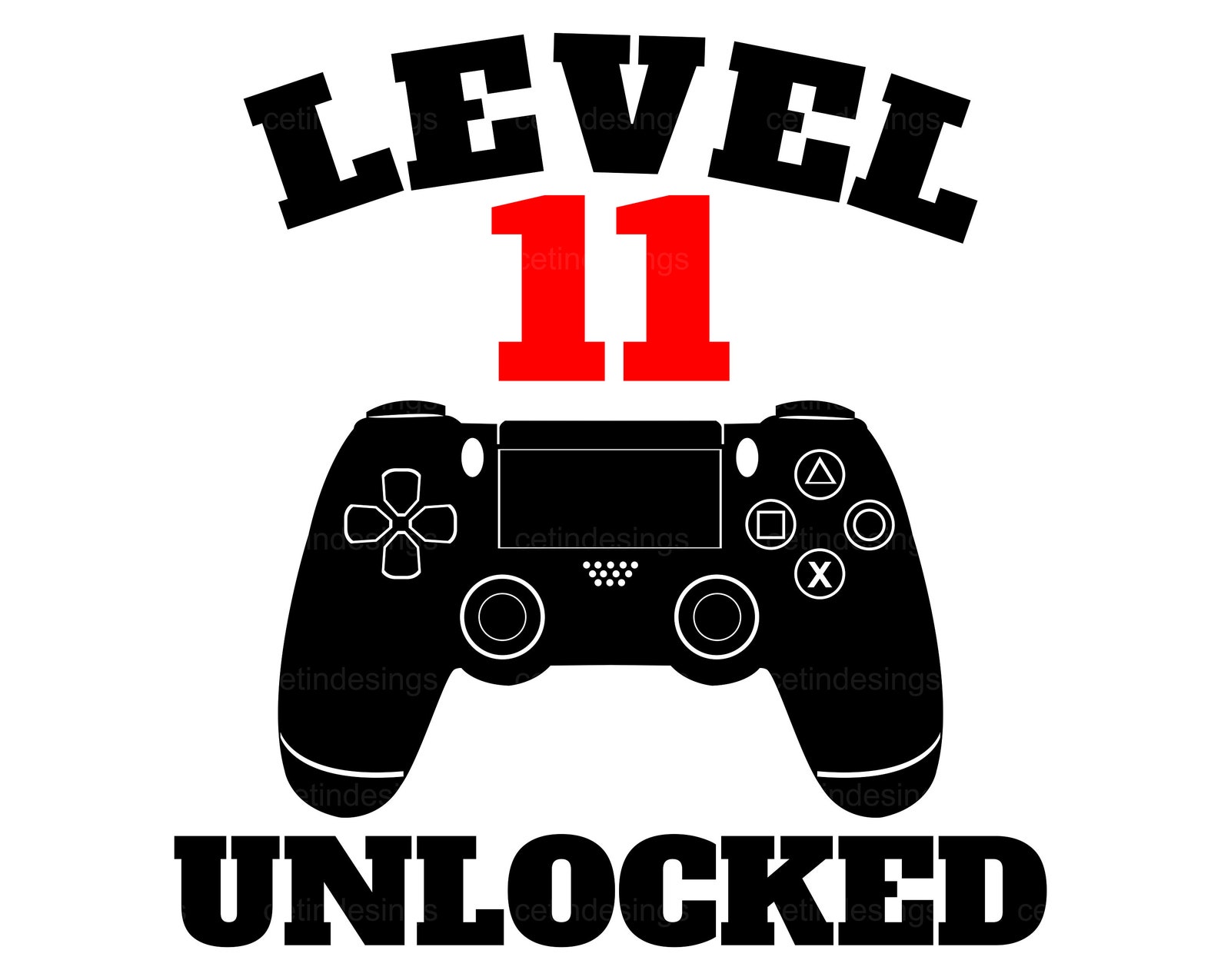 Level 11 Unlocked Svg 11th Birthday Svg My 11th Birthday - Etsy