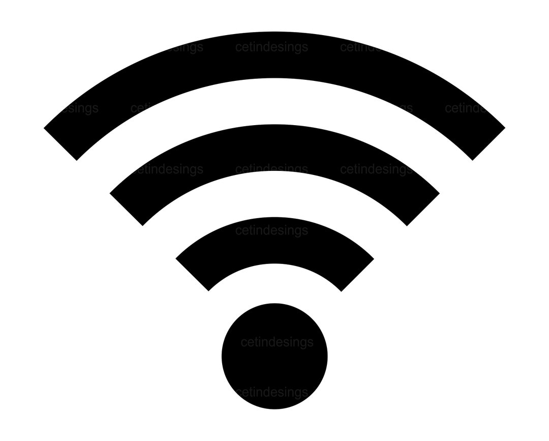 Wifi Icon Svg, Png, Jpg, Eps, Pdf, Clipart, Vector - Etsy