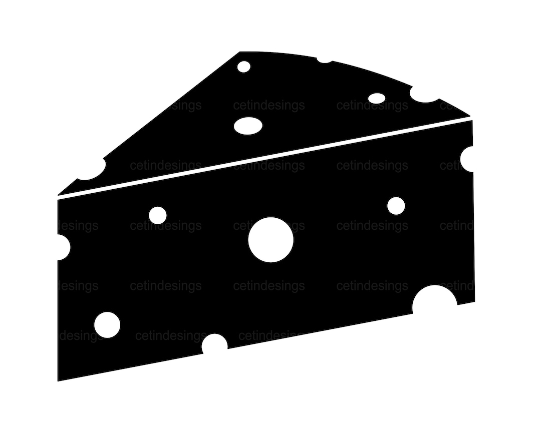 Cheese Svg, Cheese Cut File, Swiss Cheese Svg - Etsy