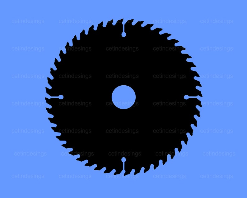 Saw Blade Outline Svg Saw Blade Outline Png Saw Blade - Etsy