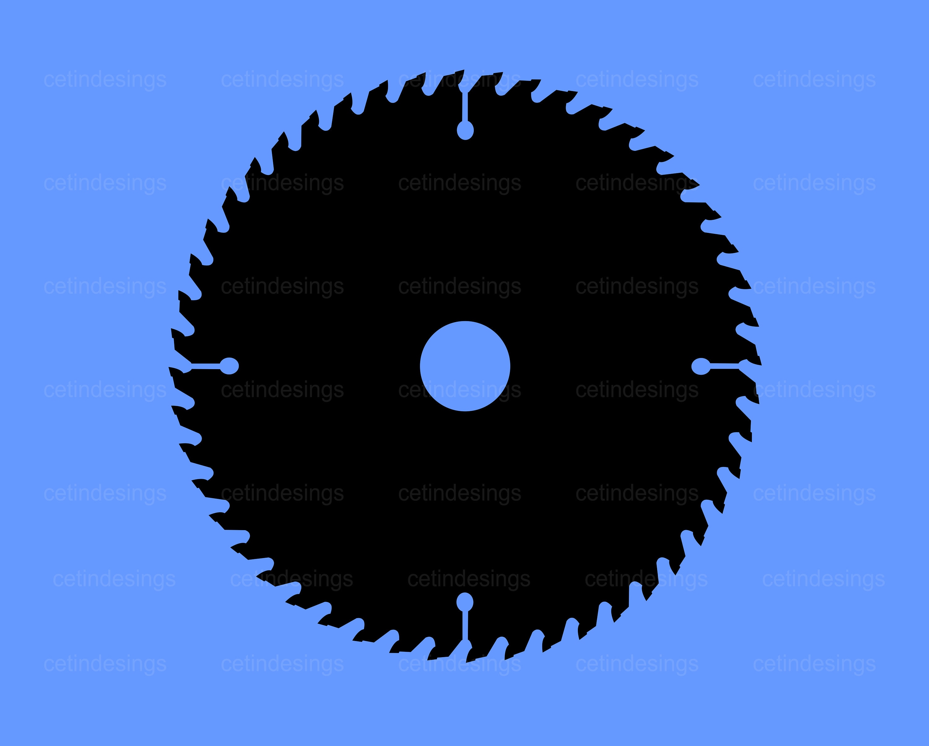 Saw Blade Outline Svg Saw Blade Outline Png Saw Blade - Etsy Australia
