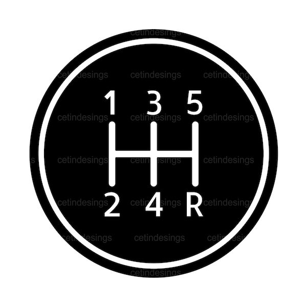 Manual Transmission Svg - Etsy