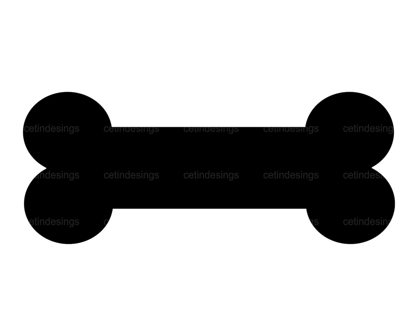 Dog Bone Svg, Dog Bone Png, Dog Bone Silhouette Cut File, Dog Bone ...