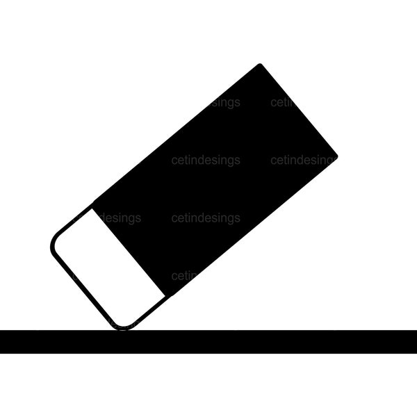 Eraser Icon Clipart - Etsy