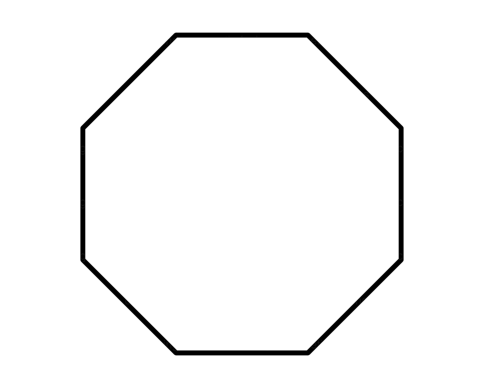 Octagon Svg Octagon Outline Svg Octagon Cricut Cut File - Etsy Finland