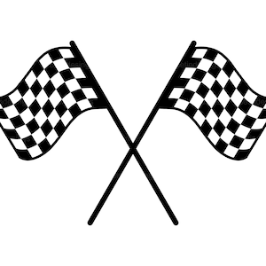 Racing Flag Svg Racing Flag Cricut Cut File Racing Flag Png Finish ...