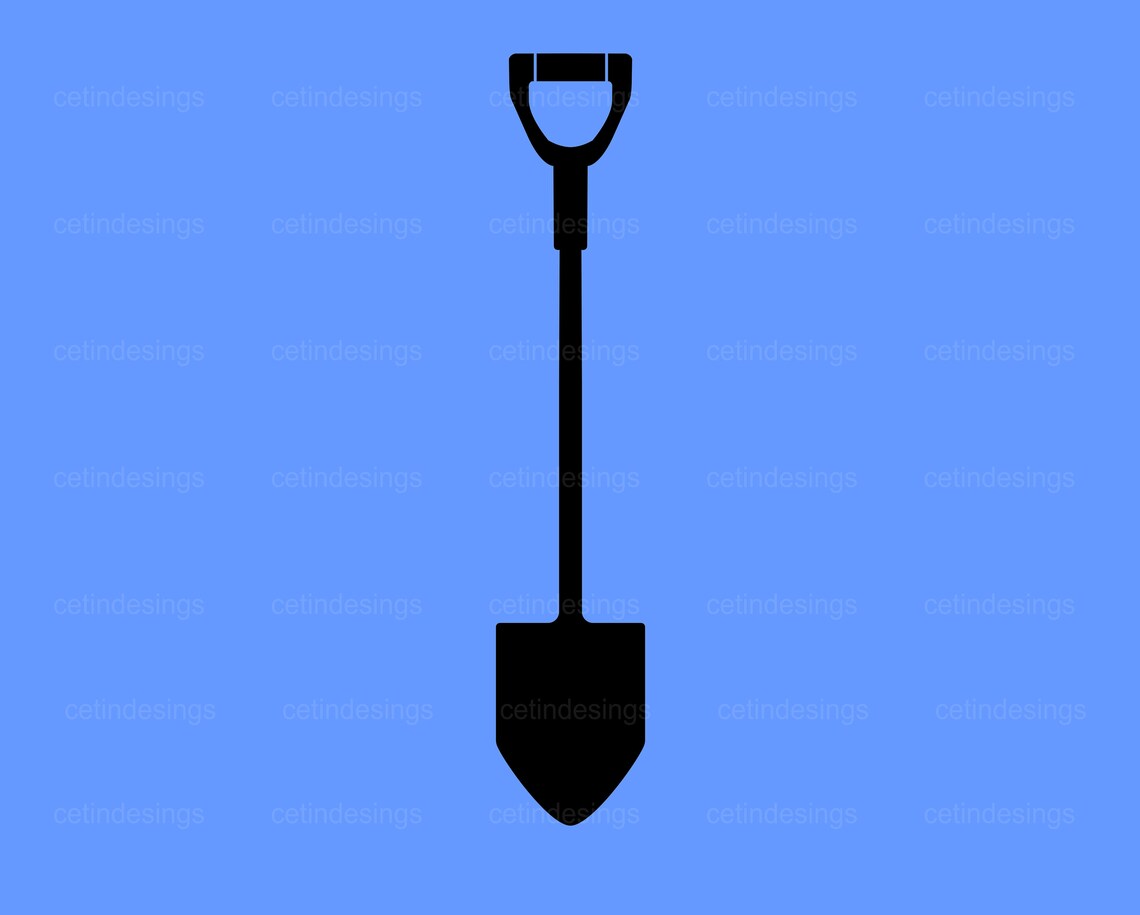 Shovel Icon Svg, Png, Jpg, Eps, Pdf, Clipart, Vector - Etsy