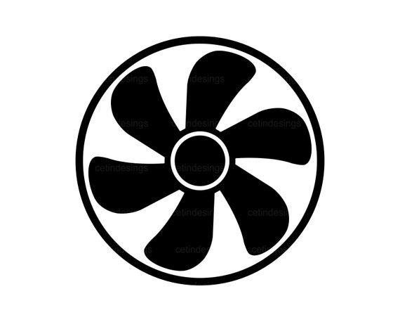 Exhaust Fan Icon. Ventilator Symbol Svg Png Jpg Eps Pdf - Etsy