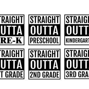 Straight Outta Bundle 1st Grade, 2nd Grade, 3rd Grade, Straight Outta ...