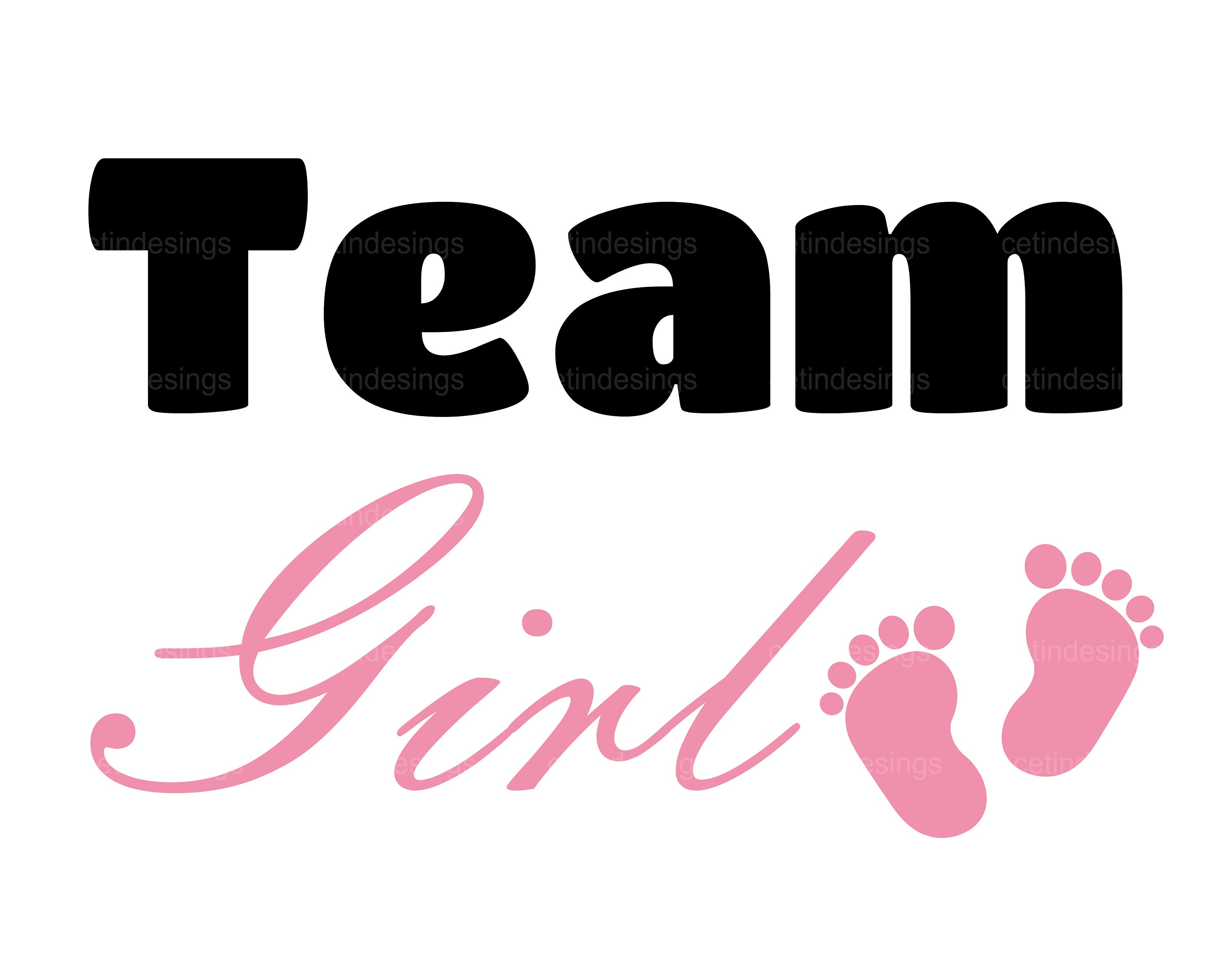 Team Girl svg, Team Girl png, Team Girl jpg, Team Girl eps, Team Girl ...