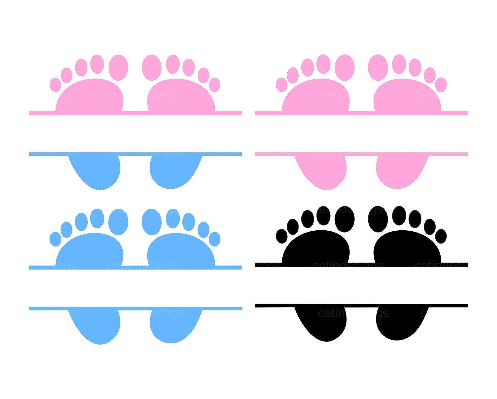 Baby Feet Name Frame Svg, Baby Footprint Svg, Baby Foot Svg, Newborn ...