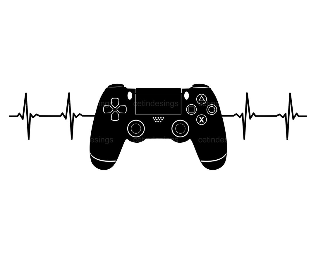 Game Pulse Heartbeat Svg, Game Pulse Ekg, Pulse Game Svg, Gamer Svg ...