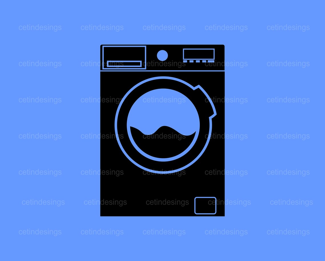 Washing Machine Icon Washing Machine Svg Washing Machine - Etsy