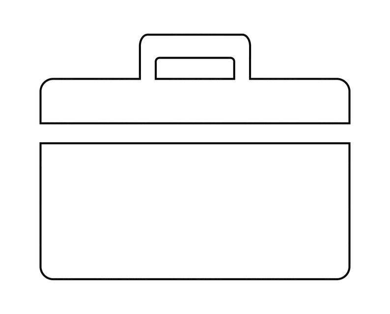 Briefcase Icon Svg Briefcase Svg Briefcase Cut File - Etsy