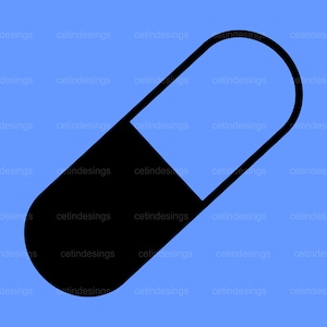 Pill Flat Design Vector Icon,pill Svg,pill Png,pill Jpg,pill Eps,pill ...