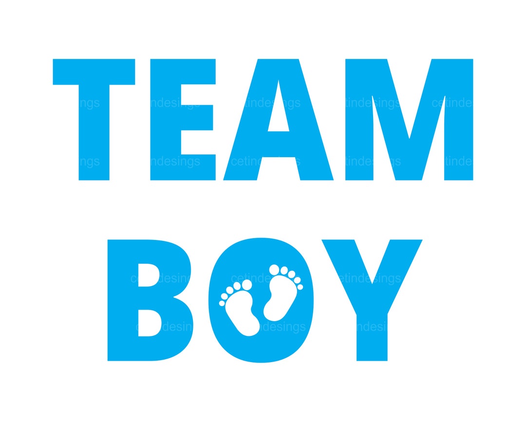 Team Boy Svg, Team Boy Cut File, Team Boy Jpg, Team Boy Eps, Team Boy ...