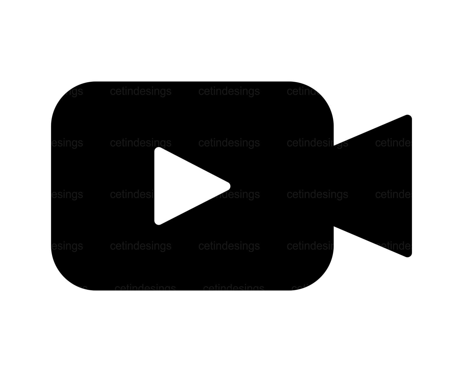 Video Camera Icon Svg, Png, Jpg, Eps, Pdf, Clipart, Vector - Etsy