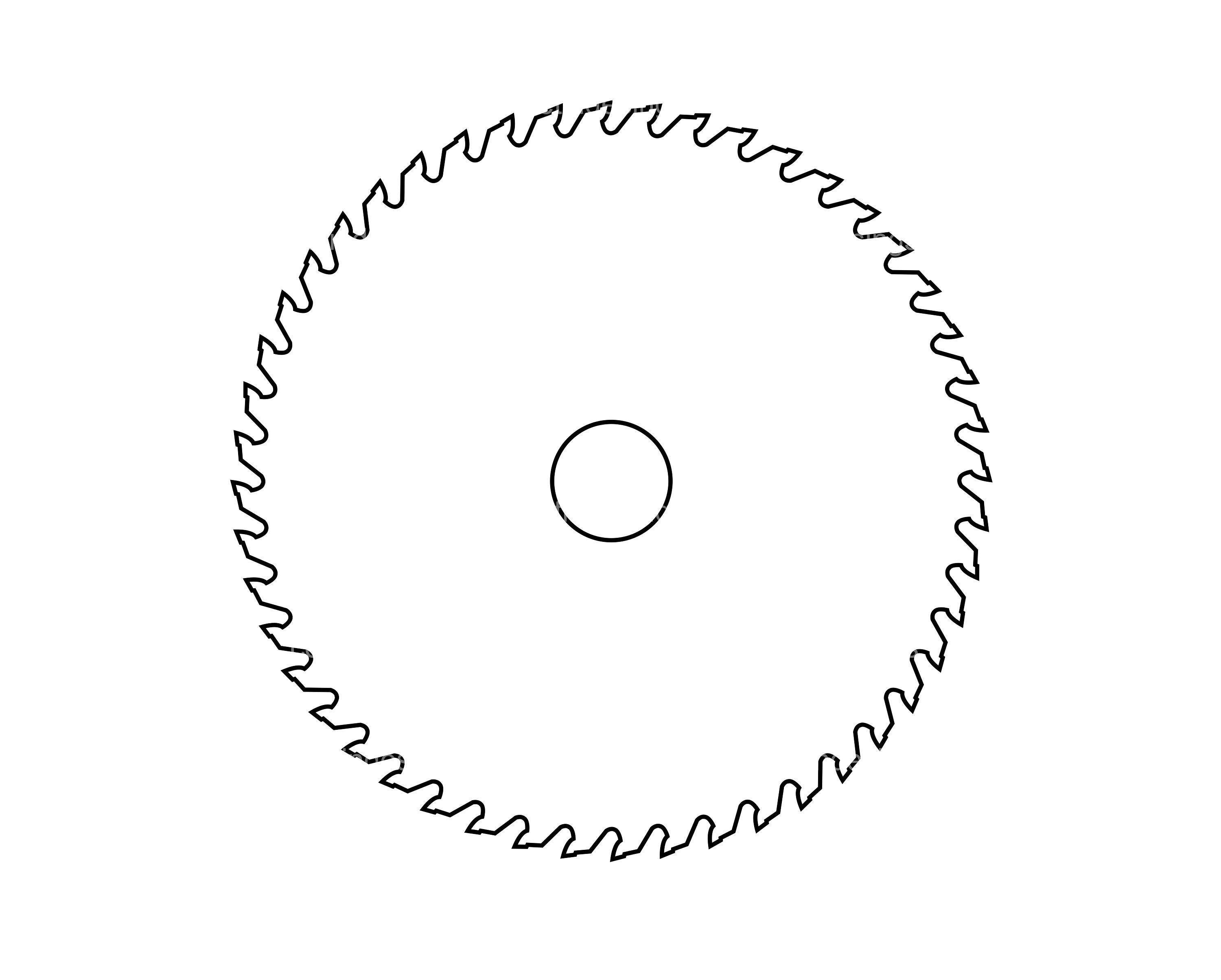 Saw Blade Outline Svg Saw Blade Outline Png Saw Blade - Etsy UK