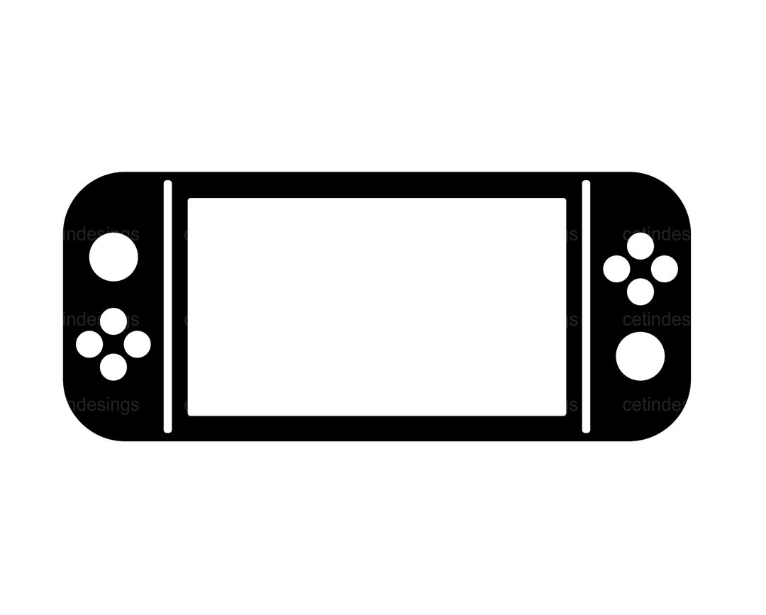 Game Controller Svg, Gaming Switch Cut File, Gaming Remote Control Png ...