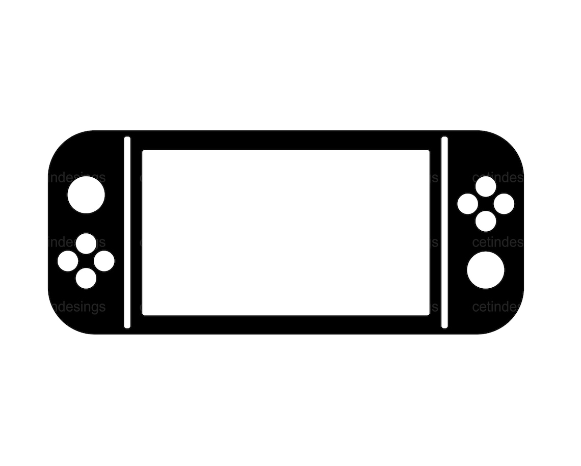 Game Controller Svg, Gaming Switch Cut File, Gaming Remote Control Png ...