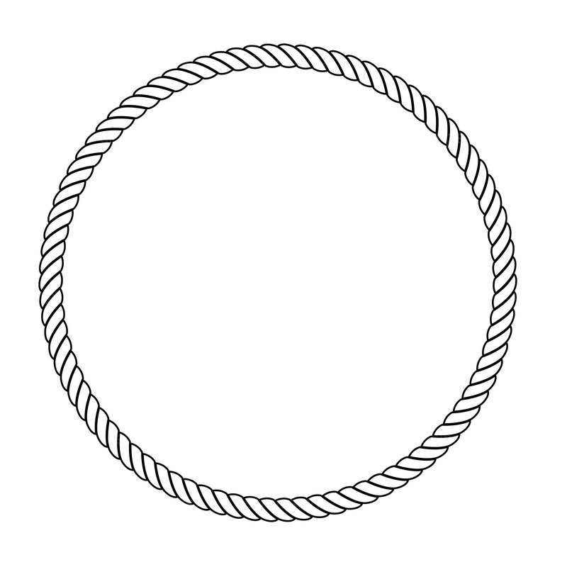 Monogrammed Circle Pin - Etsy