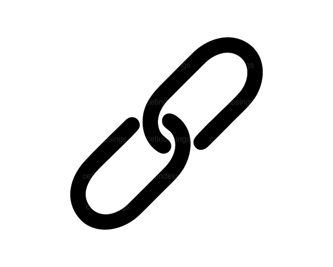 Link Icon Svg, Pdf, Vector, Eps, Dxf - Etsy