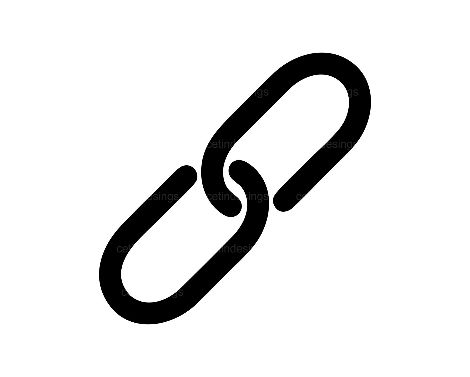 Link Icon Svg, Pdf, Vector, Eps, Dxf - Etsy