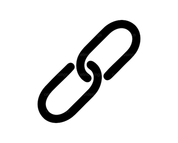 Link Icon Svg Pdf Vector Eps Dxf - Etsy