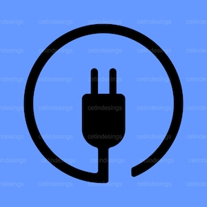 Plug Icon, Electric Plug Sign, Plug Icon Svg, Plug Icon Png, Plug Icon ...