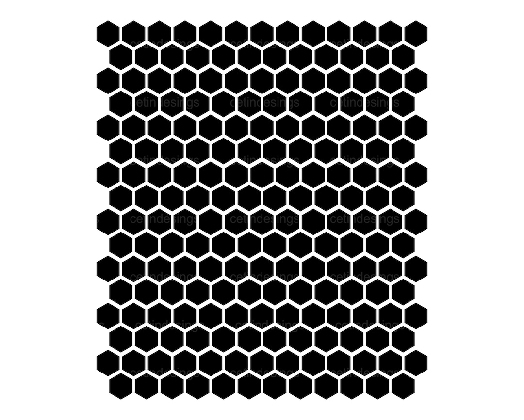 Panal Png, Patrón de panal Svg, Vector de miel - Etsy México